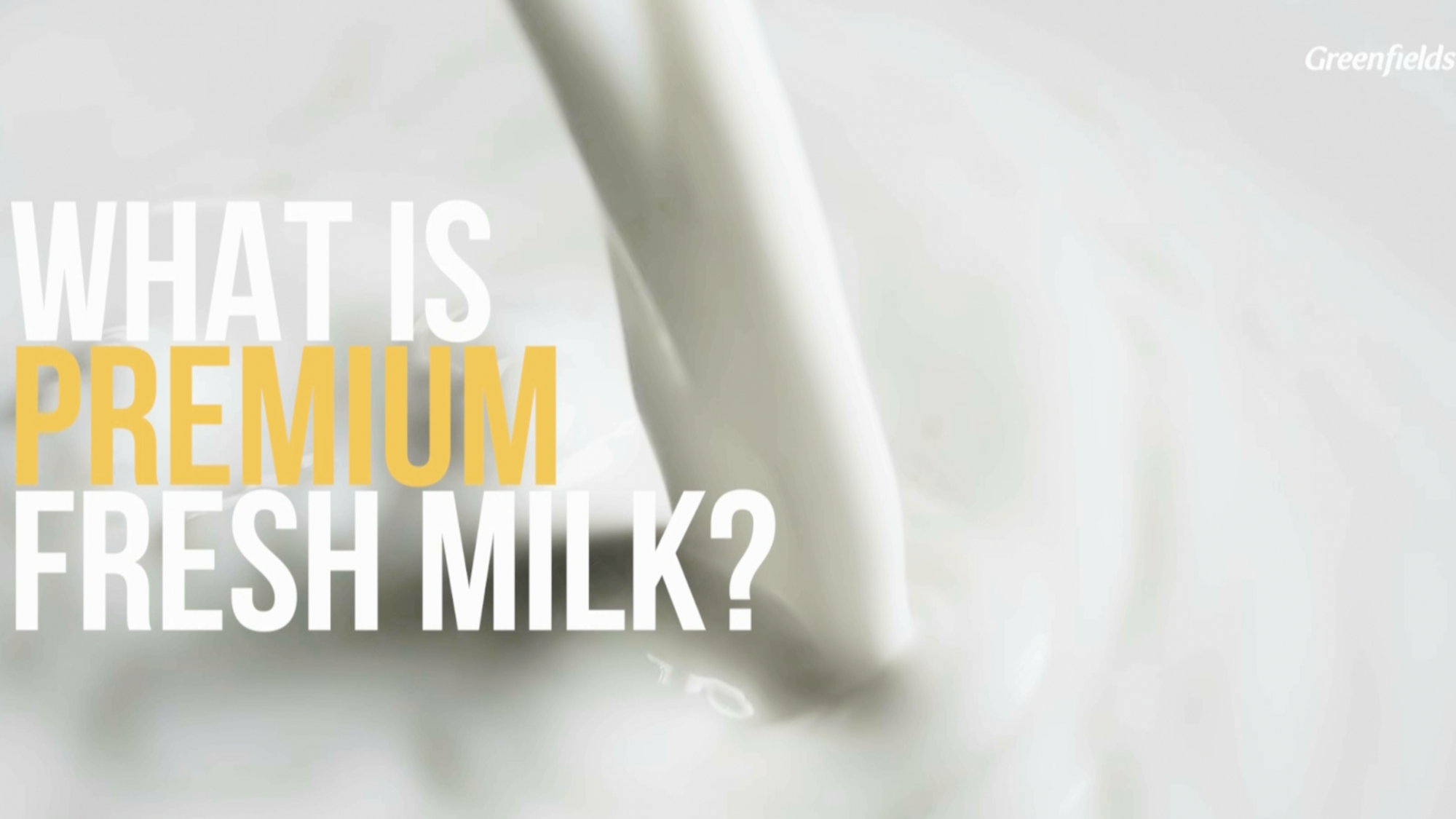 What is Premium Fresh Milk? (SG)