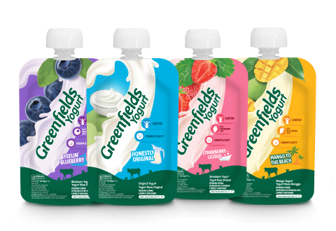 Yogurt Pouch Greenfields: Nutrisi Yogurt Praktis Kaya Serat